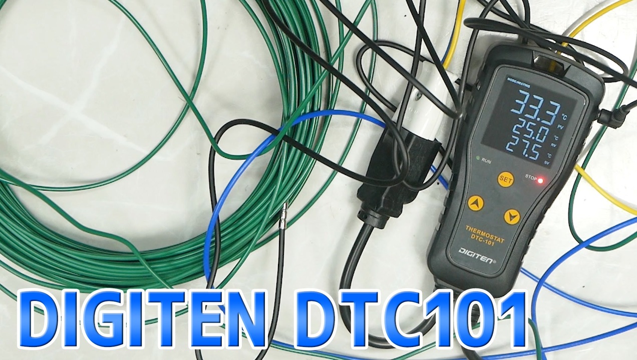 サーモスタット DIGITEN DTC101 の使い方【ヒーター付きの育苗箱を作る Part 3/4】 - ニコニコ動画