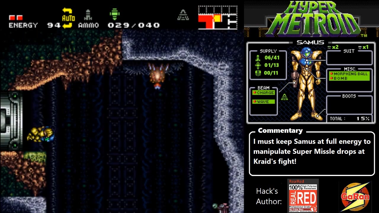 Hyper Metroid 100% by GaRan 38:39.40 - ニコニコ動画