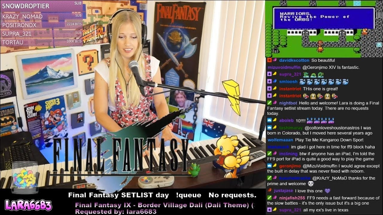 Lara6683がトップ20ファイナルファンタジー曲をピアノで演奏する Part1 Lara6833s Top 20 Final