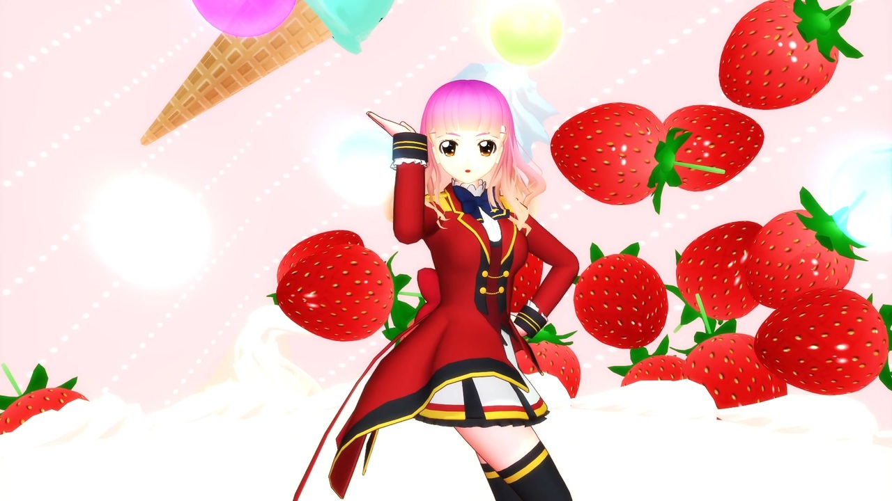 【mmdアイカツ】らぶ式あいねで「恋するみたいなキャラメリゼ」【らぶ式モデルfc12周年祭】【mmdカメラ・リップ配布】 ニコニコ動画