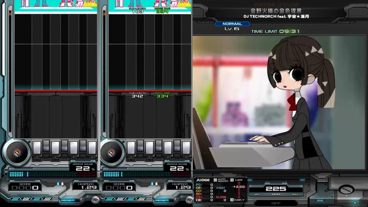 録画機能と逆位相で聴く金野火織の金色提言(SP ANOTHER)【beatmaniaIIDX Rootage】 - ニコニコ動画