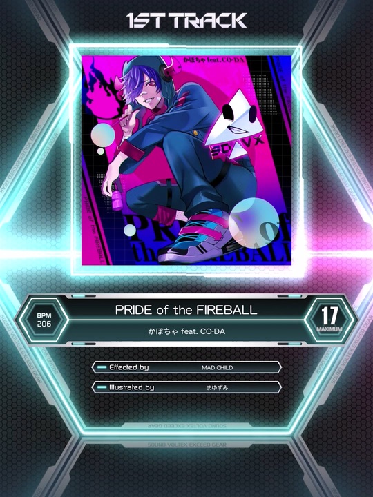 【SDVX_Ⅵ】PRIDE of the FIREBALL [MXM 17] - ニコニコ動画