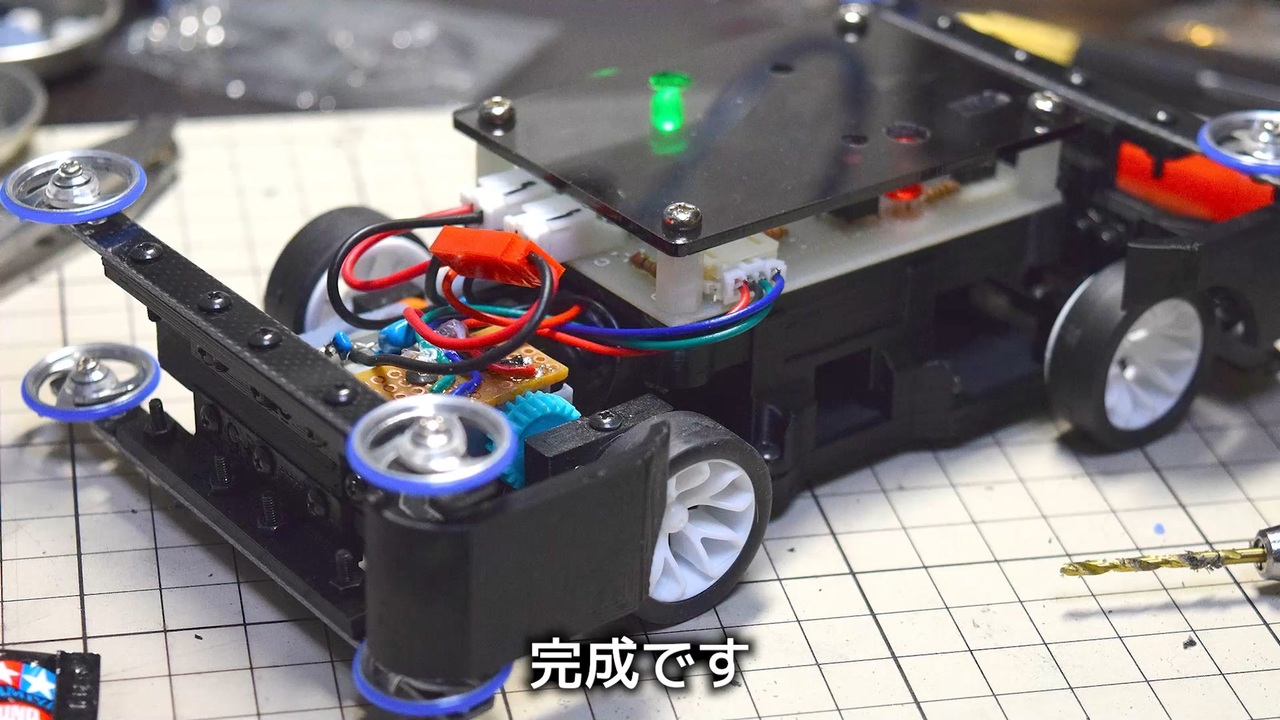 【ルール無用JCJCタイムアタック】ミニ四駆にタコメーター搭載してみた - ニコニコ動画