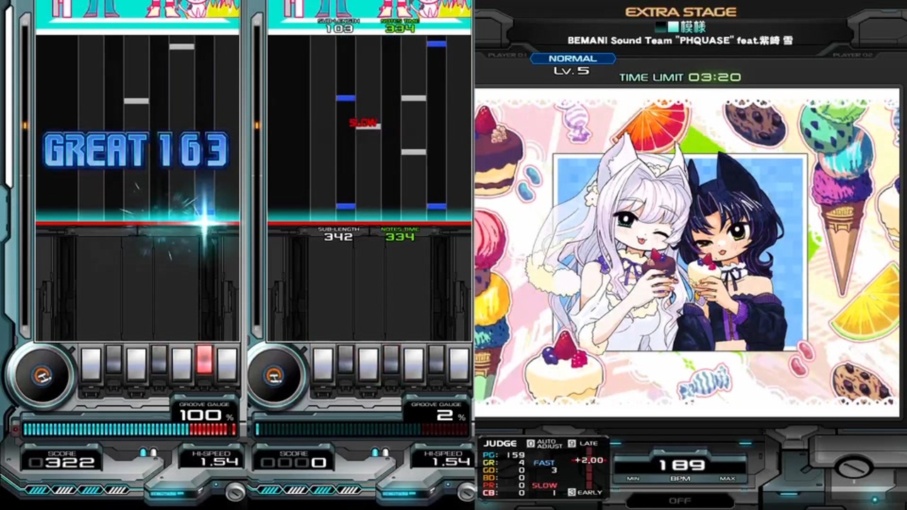 録画機能と逆位相で聴く 模様(SP ANOTHER)【beatmaniaIIDX RESIDENT】 - ニコニコ動画