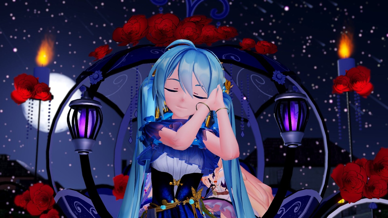 【MMD】『Last Night, Good Night』 Miku Symphony 2021ver「Sour式改変Night Butterfly Miku」 - ニコニコ動画