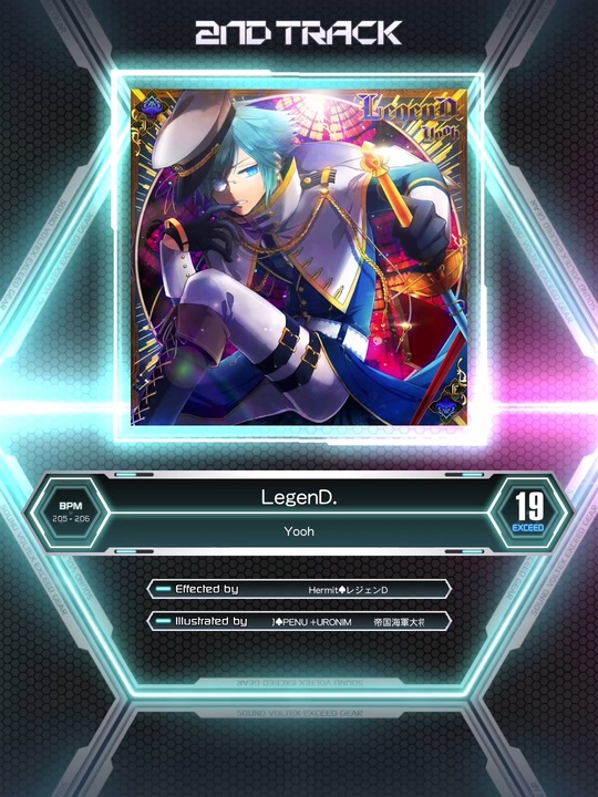 【SDVX_Ⅵ】LegenD. [XCD 19] - ニコニコ動画