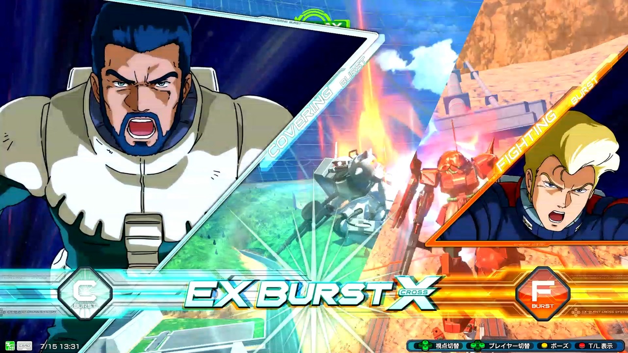 EXVS2OBシャッフルクラスマッチ マツナガザク・エクシア・カラミティ視点 - ニコニコ動画