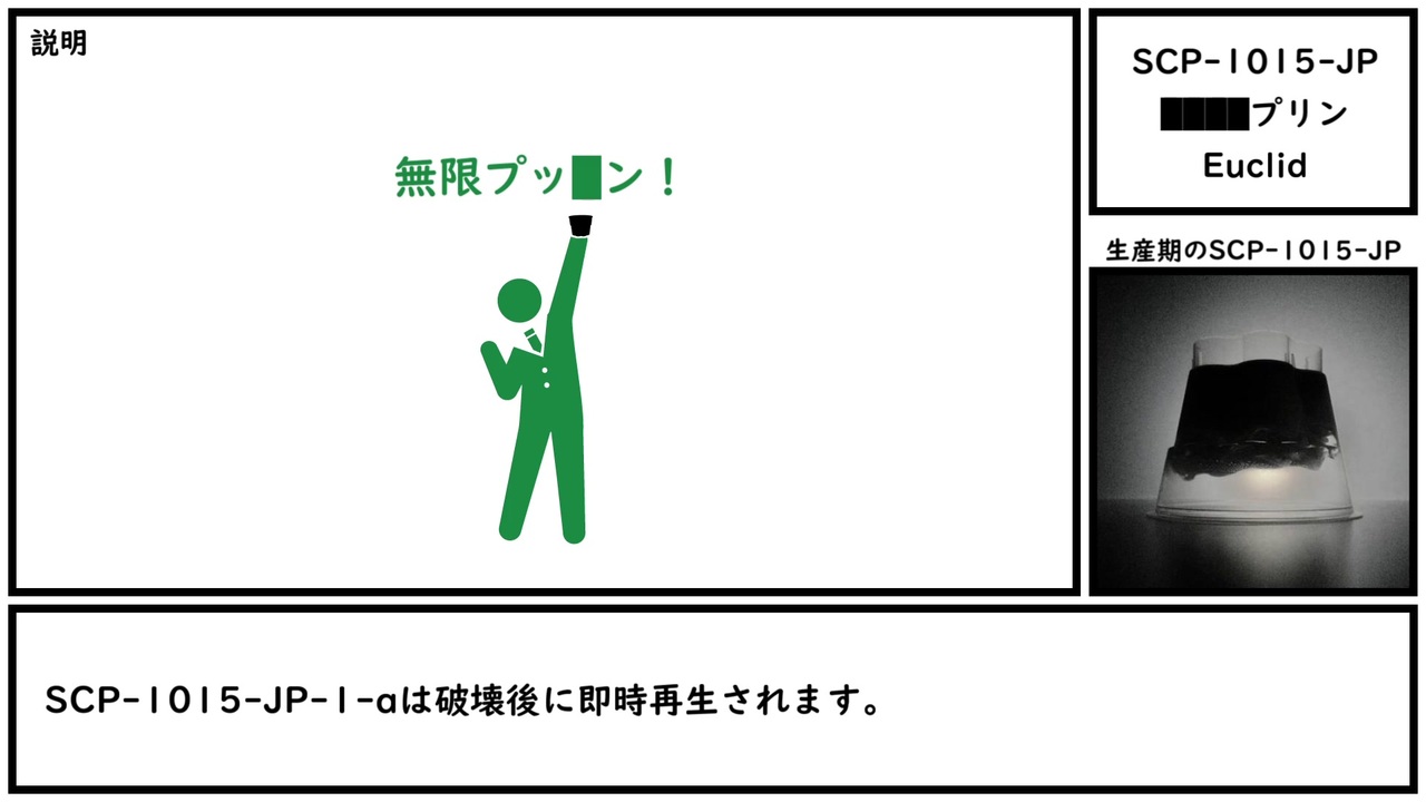 【ゆっくり紹介】SCP-1015-JP【 プリン】 - ニコニコ動画