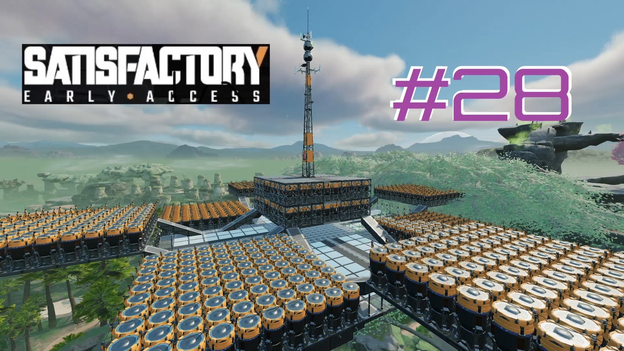 【Satisfactory】未開の地と工場経営をゆかりさんと #28【VOICEROID実況】 - ニコニコ動画