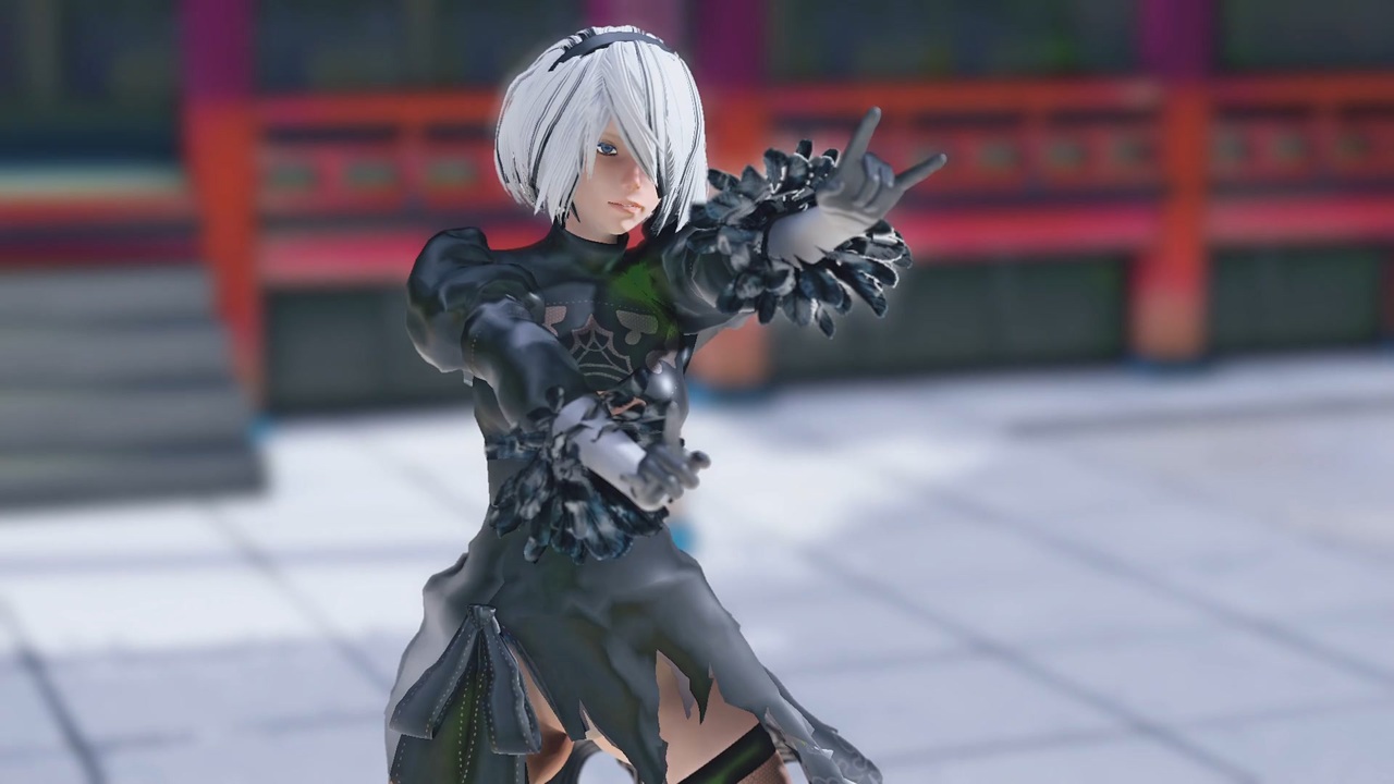 【MMD NieR】2B by 「アットホーム・クレイジー」 - ニコニコ動画