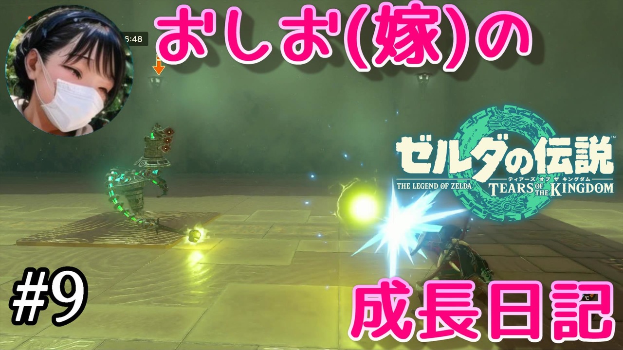 【嫁とゼルダ】アクション苦手なおしおのゼルダの伝説成長日記#9【ゼルダの伝説totk】 - ニコニコ動画