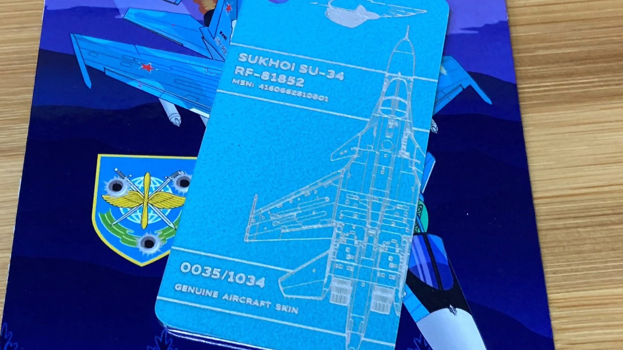 fuselage creations Su-34 FullbackSukhoi Сухой Су-34 RF-81852 ウクライナで撃墜され ...