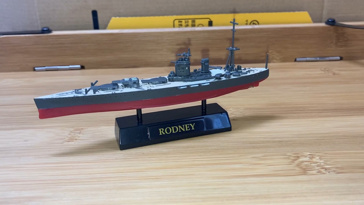 フルタ 軍艦コレクション 戦艦ロドネイ（ロドニー）Furuta The Warship Collection Rodney Scale ...