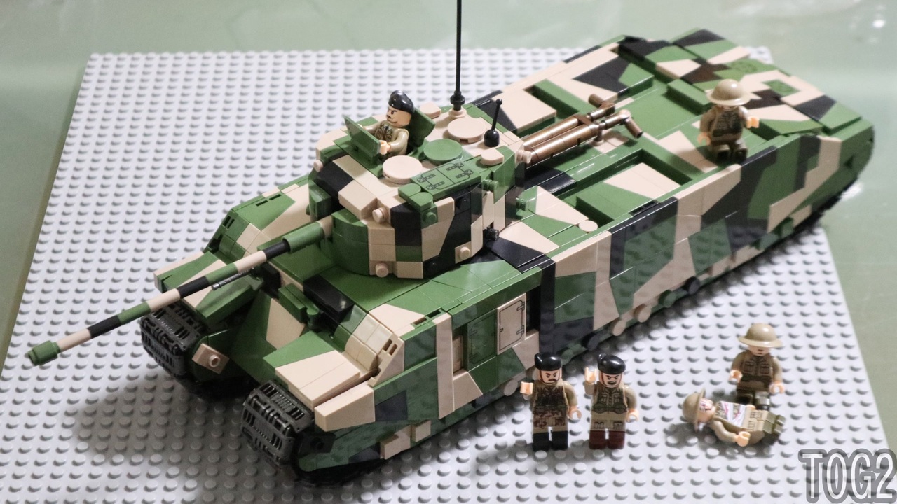レゴ互換【TOG2重戦車】TOG II - ニコニコ動画