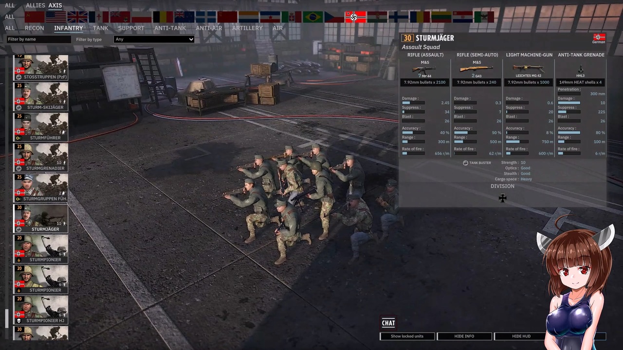 【Steel Division2】部隊・兵器さっくり解説 第百二十八回 STURMJAGER【VOICEROID解説】 - ニコニコ動画