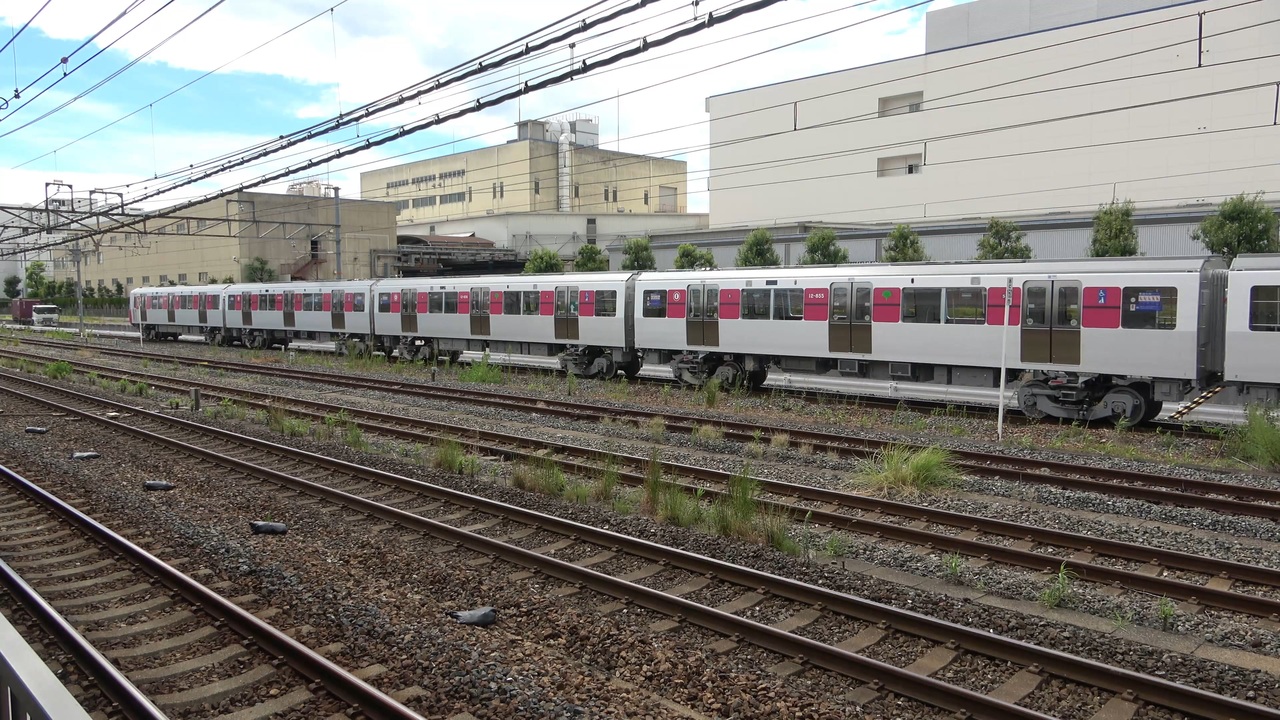 【また】東京都交通局大江戸線12-600形電車12-851編成甲種輸送(20230825)【増える】 - ニコニコ動画
