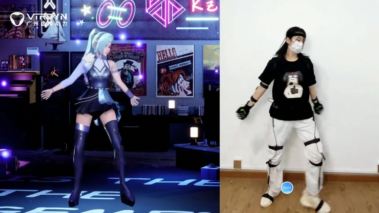 Virdynのモーションキャプチャースーツで アバターと一緒に踊ろう！ - ニコニコ動画