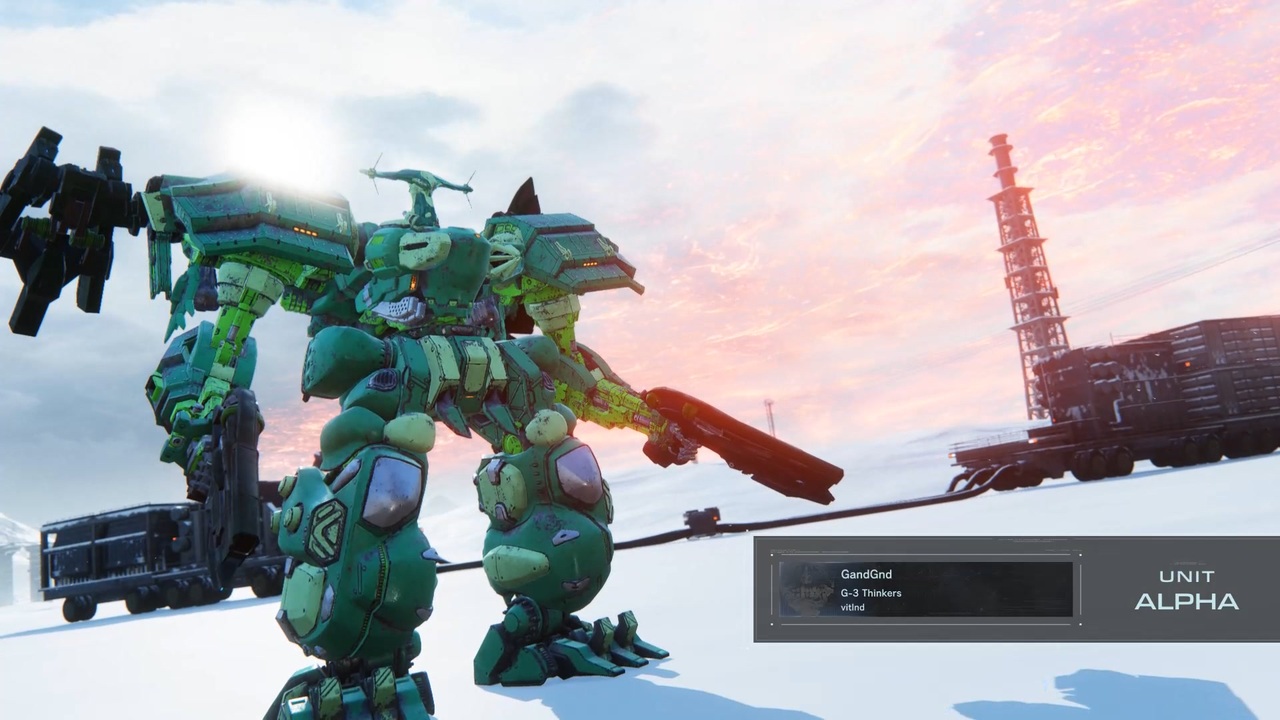 AC6対戦動画 重2vs中量2脚型AC 20230908 - ニコニコ動画