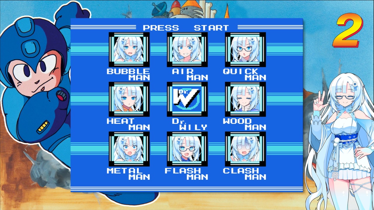 【ロックマン2】何の面白みも無い#9【VOICEVOX実況】 - ニコニコ動画