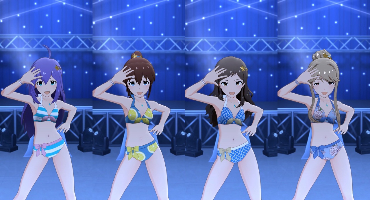 【ミリシタ】Team 1st Star Impression ソロMV【マイオンリースイムウェア】 - ニコニコ動画