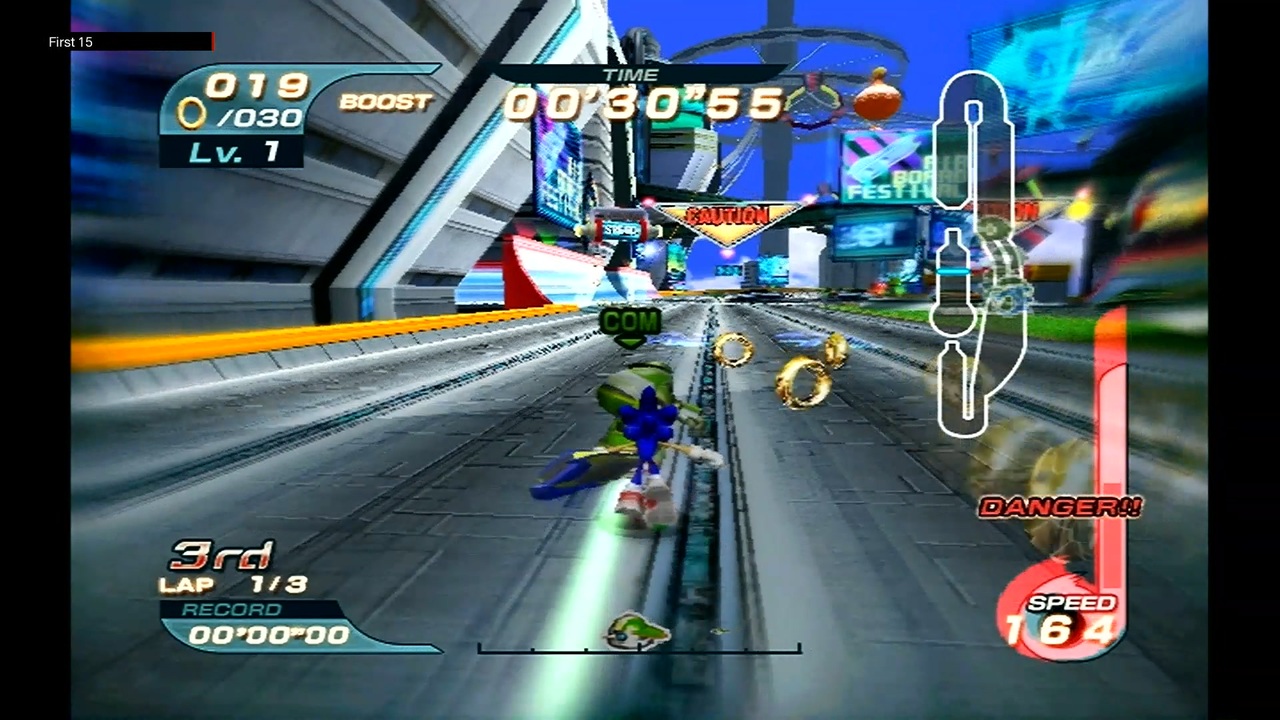 The First 15 Minutes of Sonic Riders (GameCube) - ニコニコ動画