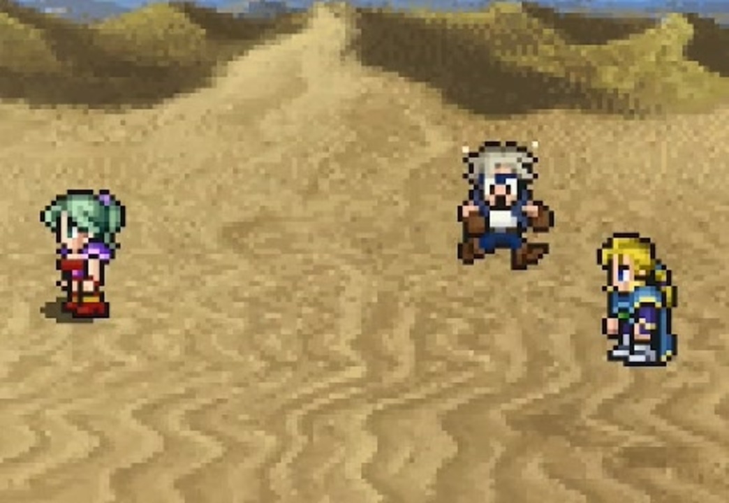 世界一かっこいい無職と王様│FF6ピクセルリマスター part 3 - ニコニコ動画