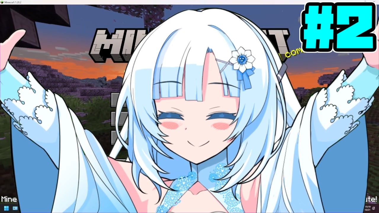 【Minecraft】WhiteCULちゃんのマイクラ日記#02_なぜか続きました【VOICEVOX】 - ニコニコ動画