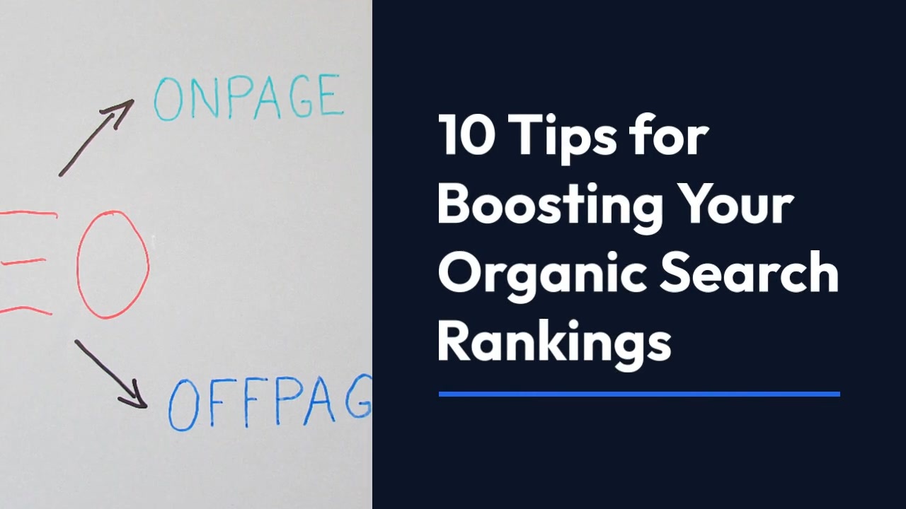 10 Tips for Boosting Your Organic Search Rankings - ニコニコ動画