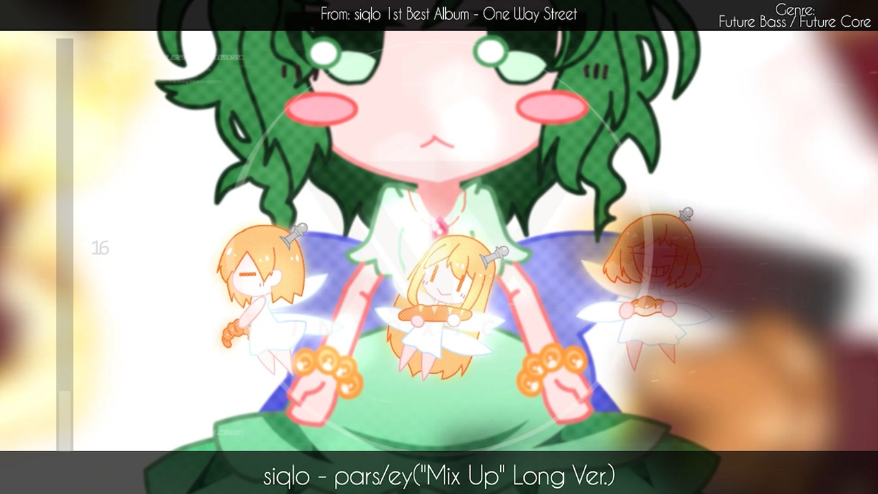 【Future Bass / Future Core】siqlo - ρars/ey("Mix Up" Long Ver.) - ニコニコ動画