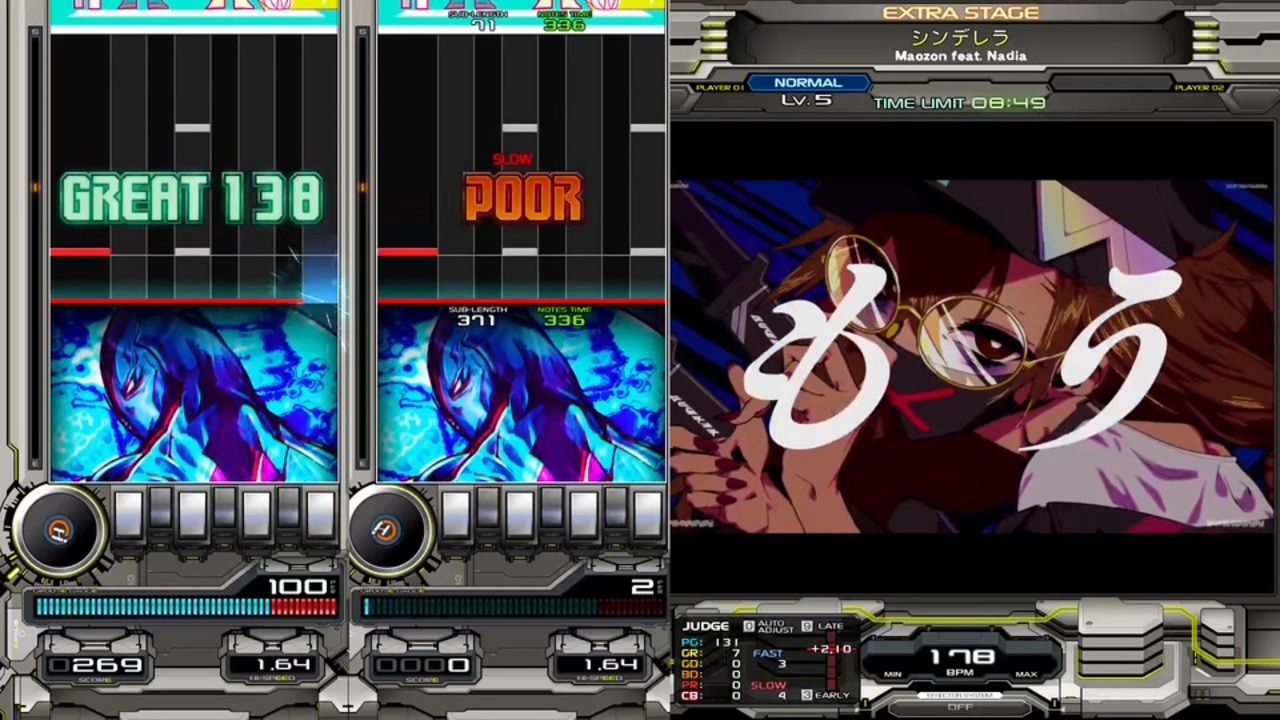 録画機能と逆位相で聴くシンデレラ(SP ANOTHER)【beatmaniaIIDX EPOLIS】 - ニコニコ動画