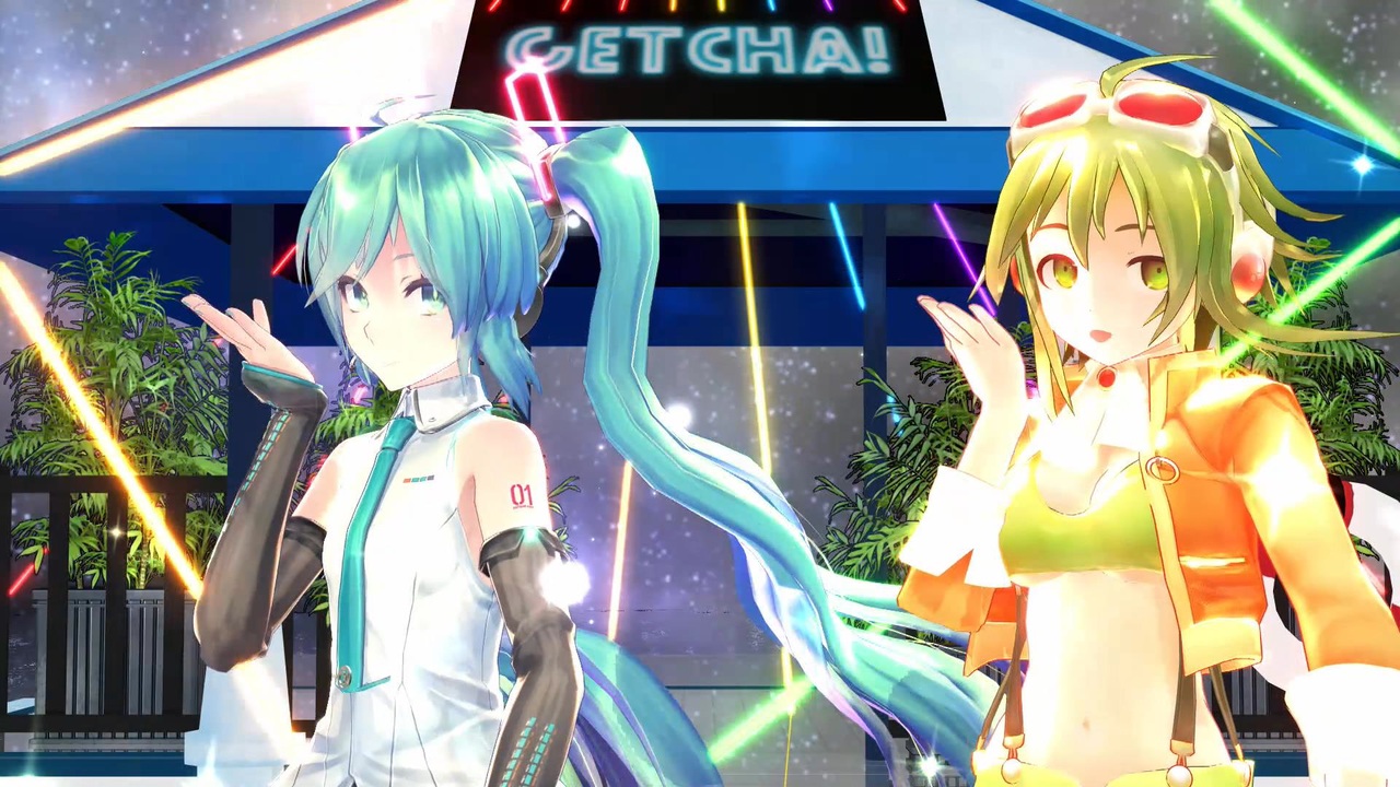 【MMD】GETCHA! / Tda Miku & 3xma Gumi - ニコニコ動画
