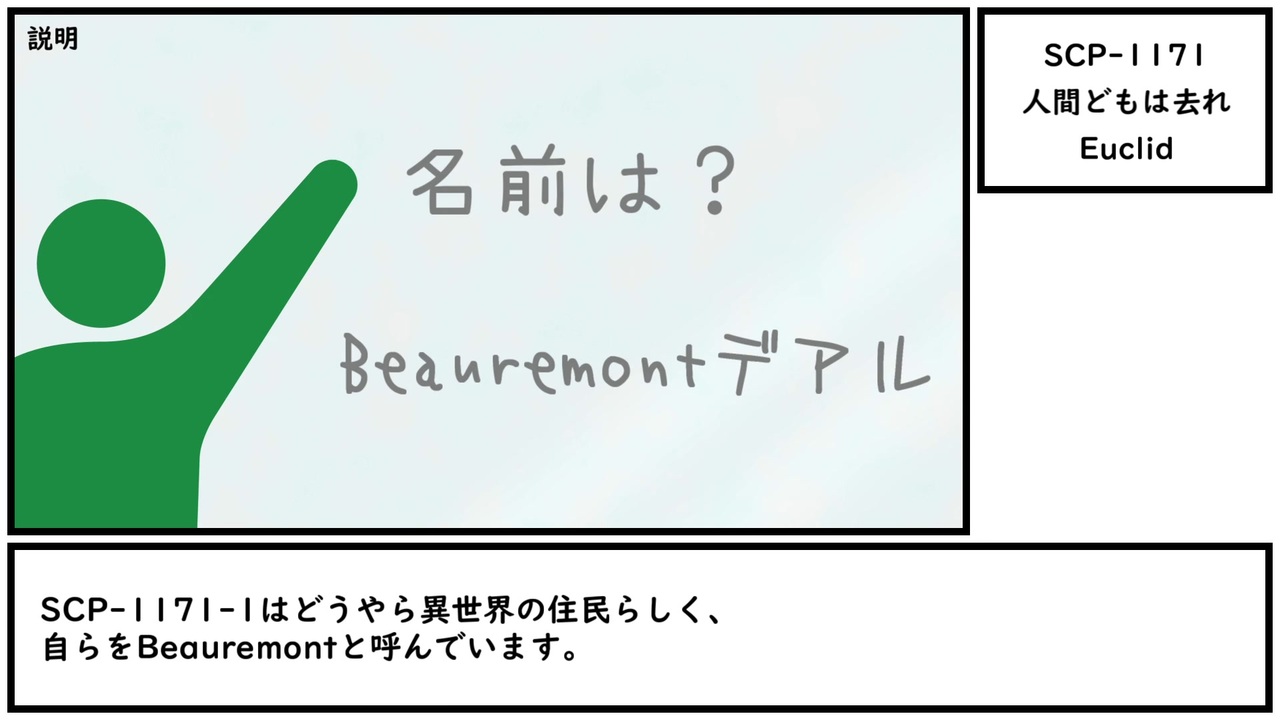 【ゆっくり紹介】SCP-1171【人間どもは去れ】 - ニコニコ動画