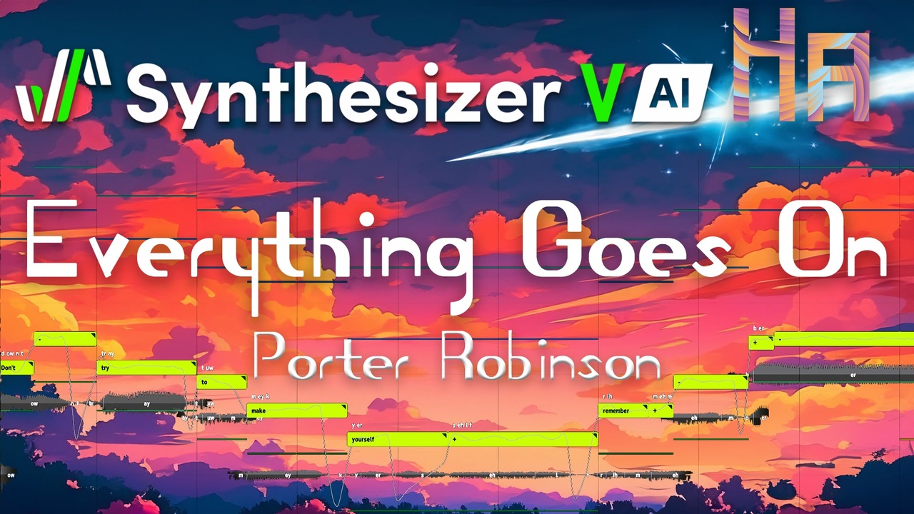 【Synthesizer V】Everything Goes On - Porter Robinson【Hayden Cover】 - ニコニコ動画