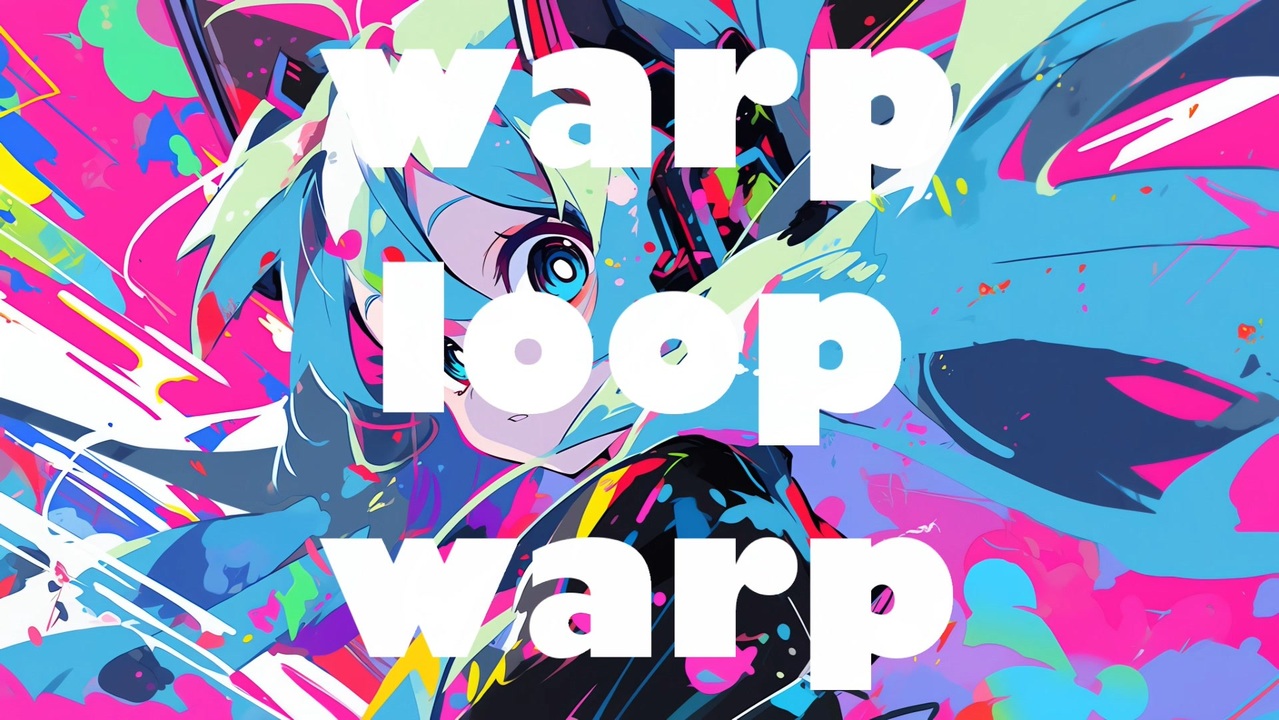 warp loop warp / Chiku10 feat. 初音ミク - ニコニコ動画