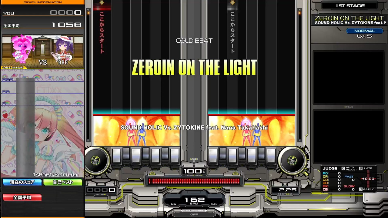 【beatmaniaIIDX】ZEROIN ON THE LIGHT(DPN)【EPOLIS】 - ニコニコ動画