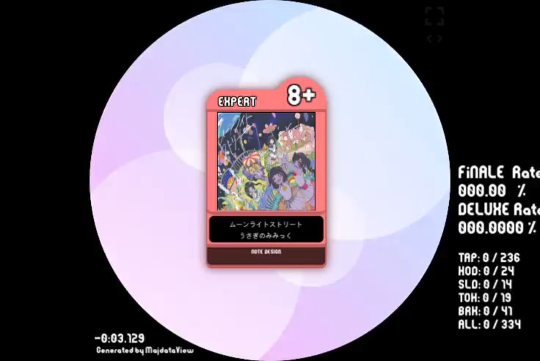 majdata ムーンライトストリート EXPERT Lv.8+[60fps] - ニコニコ動画