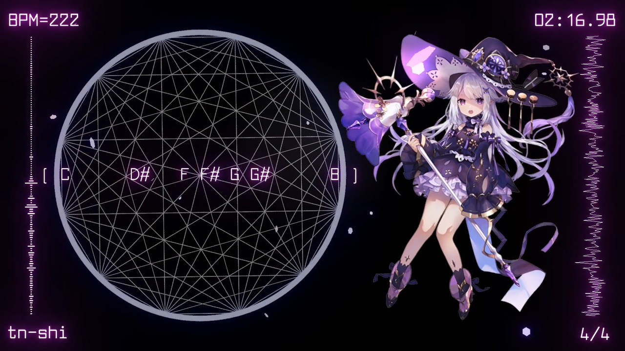 tn-shi - 魔女のSOUNDSXIENCE【第五回チュウニズム公募楽曲】 - ニコニコ動画
