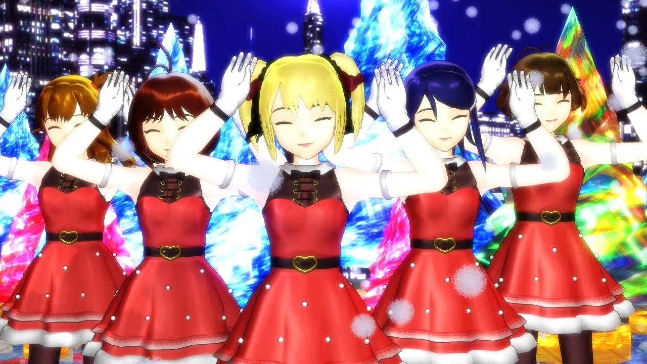 【MMDクリスマス】ユニット「サイネリア」で『Caramelldansen(Christmas Remix)』【アイマスDS】 - ニコニコ動画