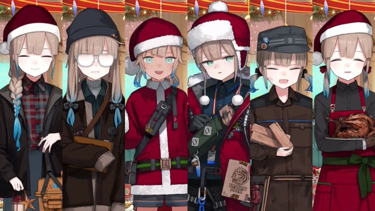 Fate/Grand Order ネモ〔サンタ〕 マイルーム＆霊基再臨等ボイス集+α - ニコニコ動画