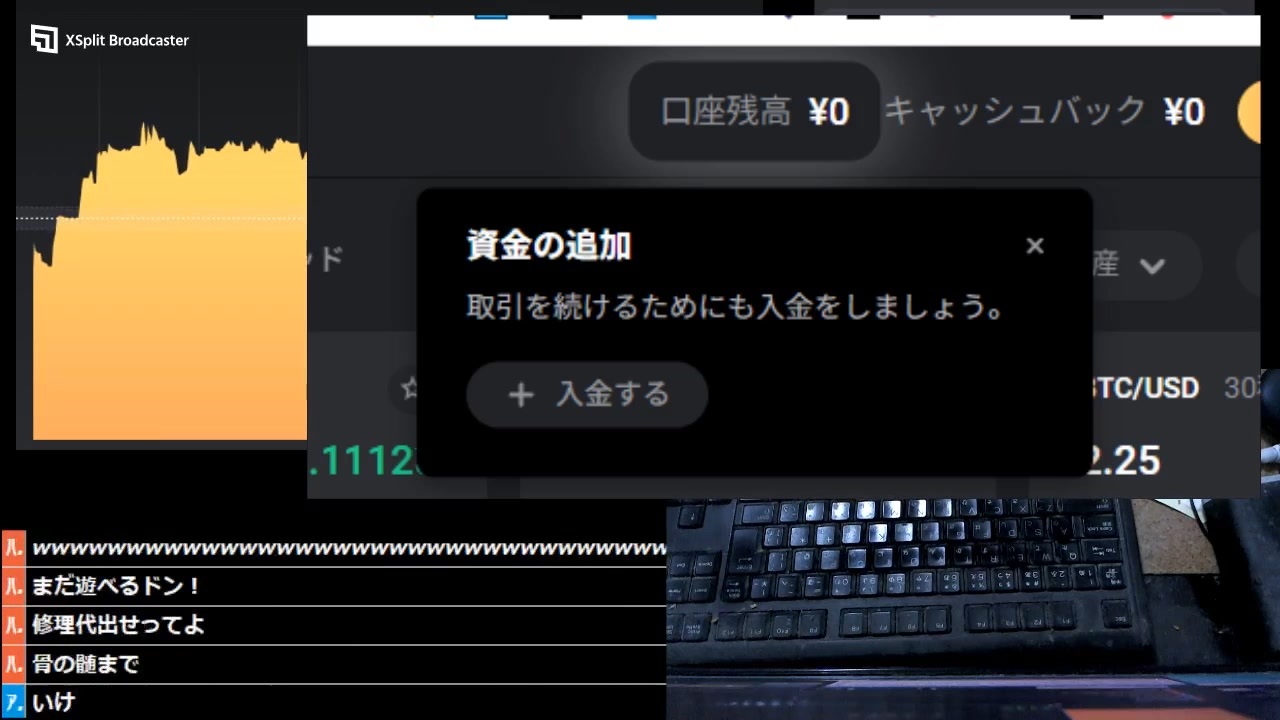 #七原くん 20231228「秒で0か倍か その名は BOOOOOOOOOOOOOOOOOOO」米ビュHD(給料+義弟手切金も入れ3万投入結果 ...
