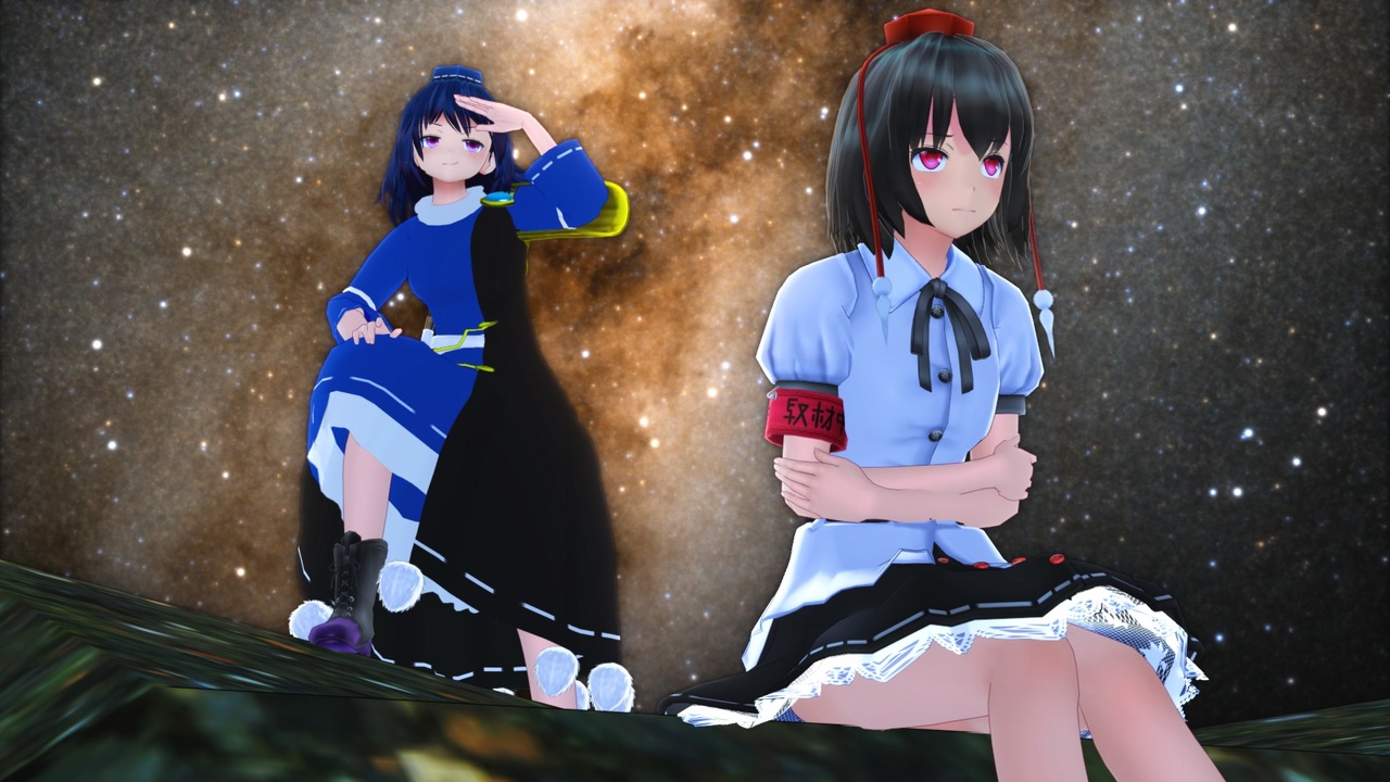 レイヴン・リライト・スターライト【東方MMD】 - ニコニコ動画