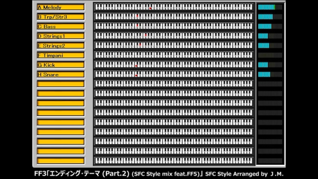 【FPD98】FF3「エンディング・テーマ (Part.2) (SFC Style mix feat.FF5)」／J.M. - ニコニコ動画