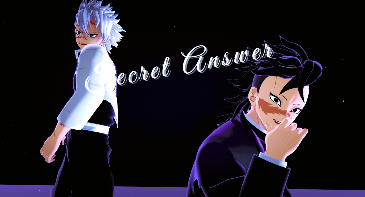 【鬼滅のMMD】Secret Answer【不死川玄弥・不死川実弥】 - ニコニコ動画