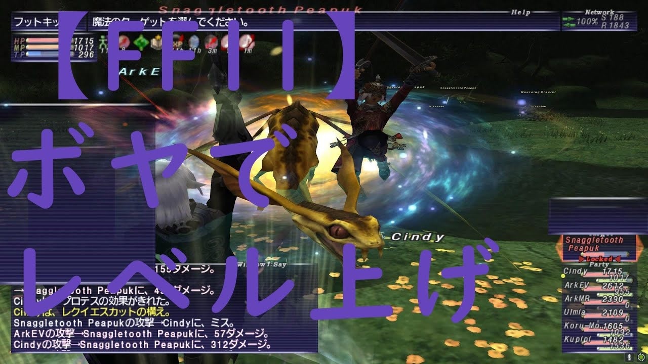 【FF11】青魔導士レベル上げ#3 - ニコニコ動画