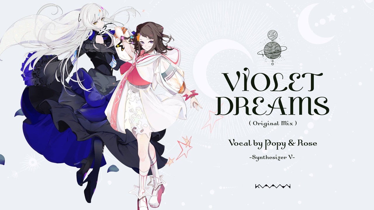 [R&B] Violet dreams / Popy & Rose (Synthesizer V) - ニコニコ動画