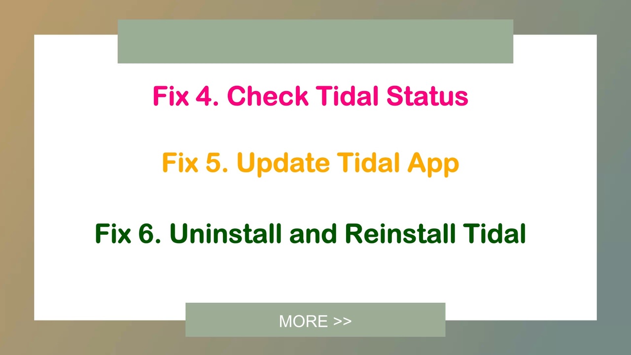 11 Ways to Fix Tidal Not Working/Downloading - ニコニコ動画