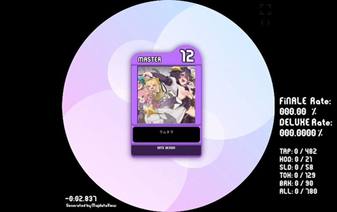 majdata 自作 ラムタラ MASTER Lv.12 - ニコニコ動画