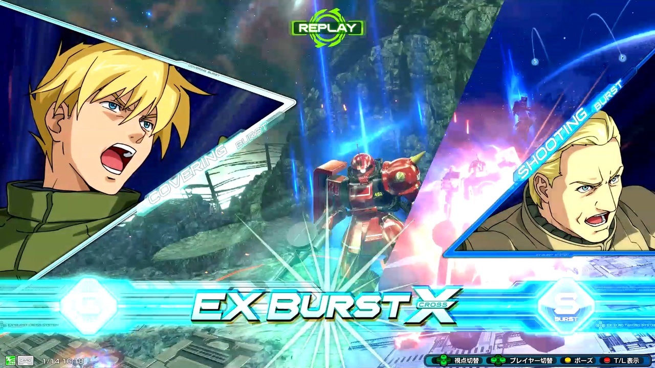 EXVS2OB 01.14 一年戦争プラマ その1 - ニコニコ動画