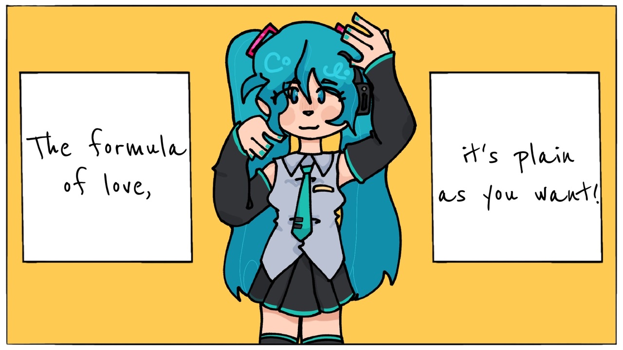 [Skunkie-P・初音ミク] The Formula of Love [第20回プロセカNEXT応募楽曲] - ニコニコ動画