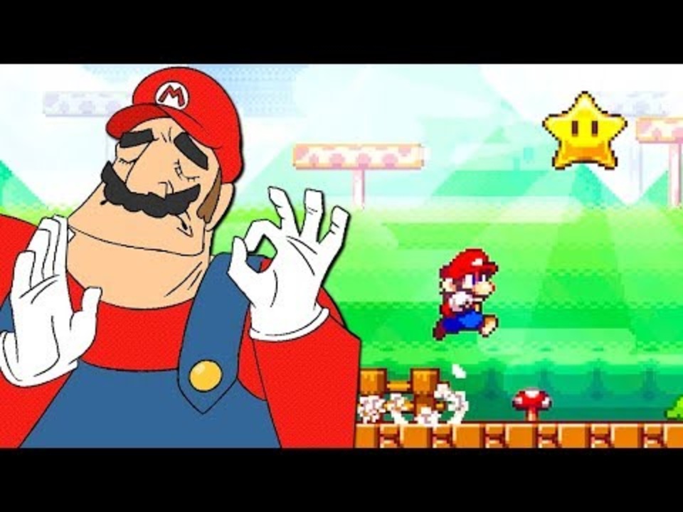 [Hobo Bros]あなたはこのマリオゲームで幸せになる。[Super Mario Flashback] - ニコニコ動画
